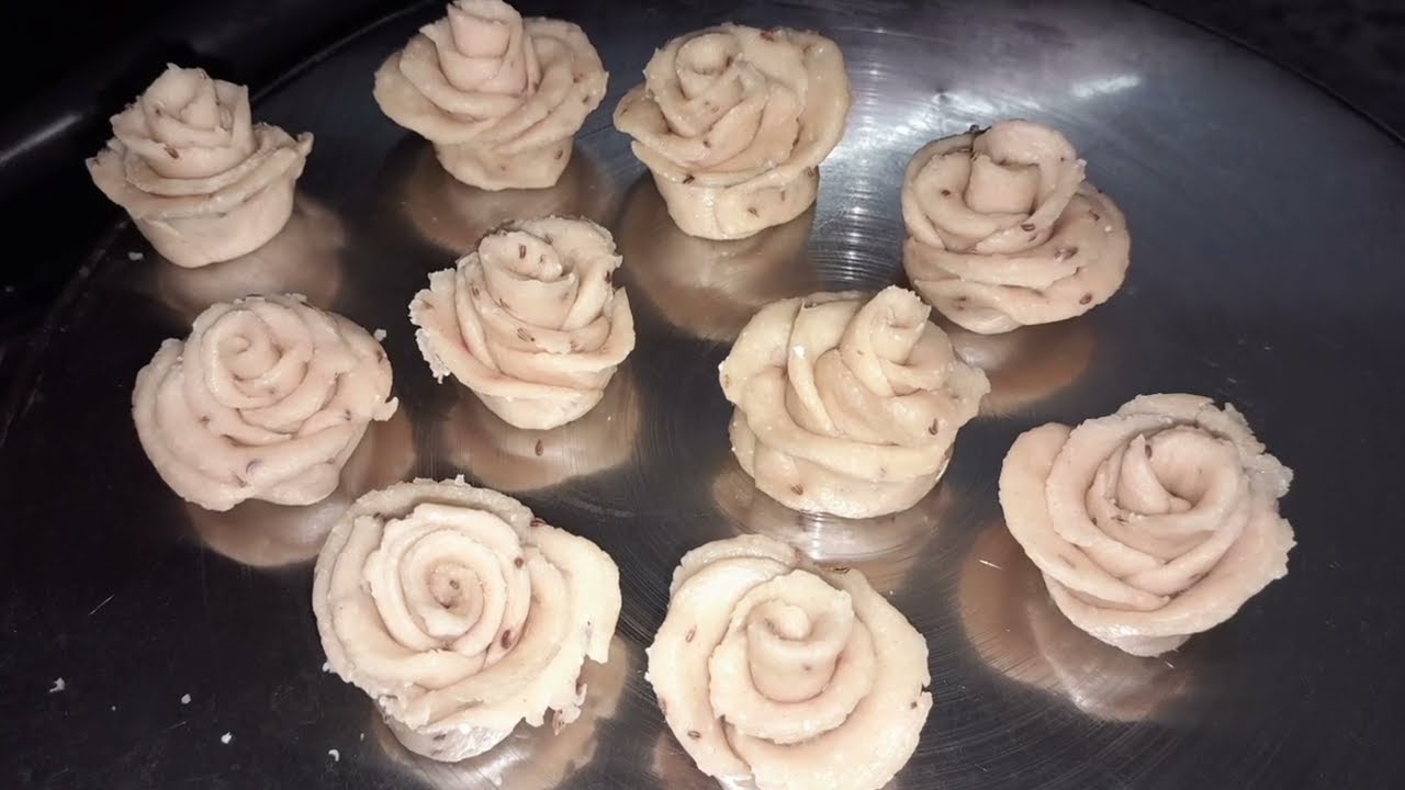 Sweet Rose Flower recipe || How to Make Sweet roses recipe in Telugu ...