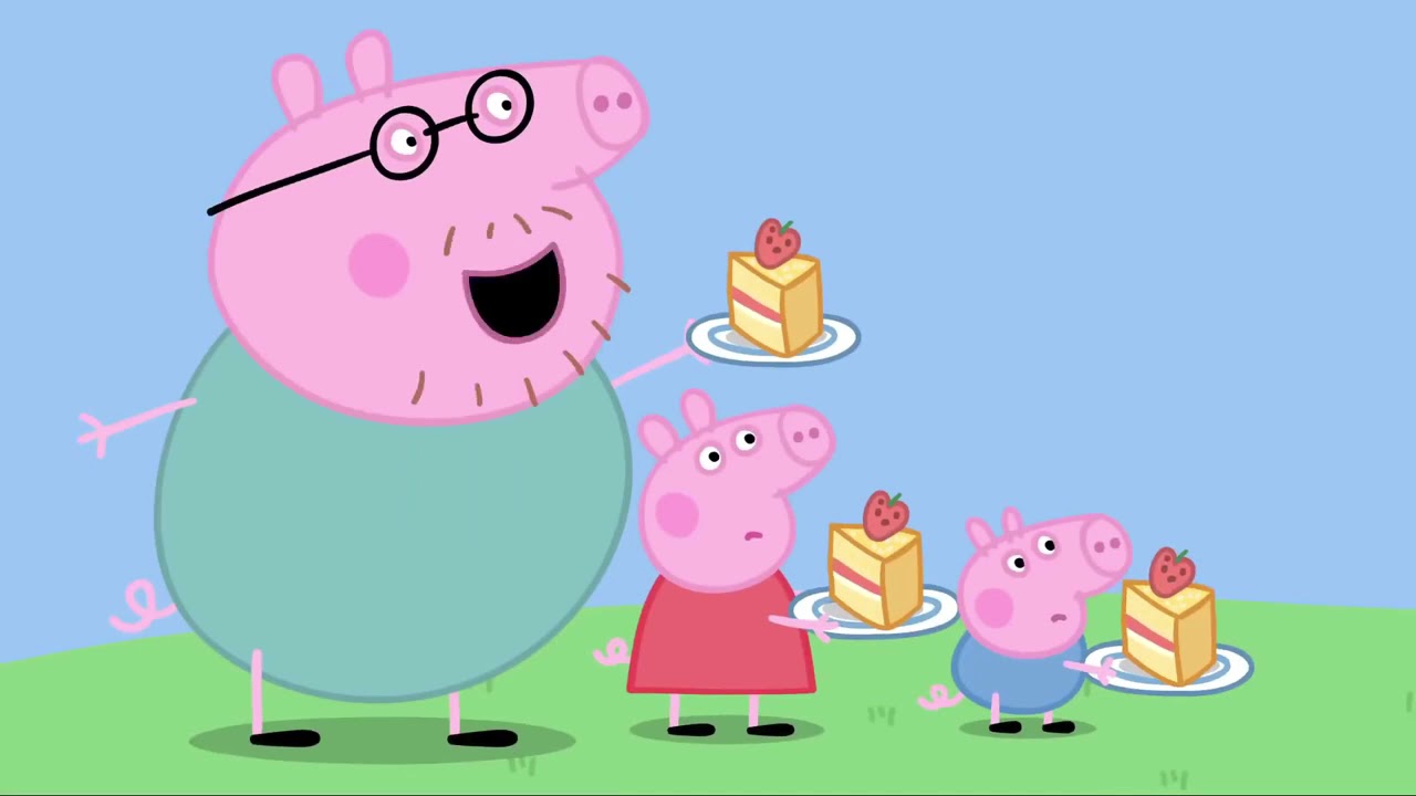 daddy pig getting stung by wasp we are back with episode 3 - YouTube