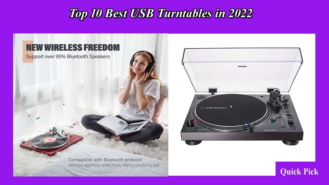 Top 10 Best USB Turntables in 2022 - YouTube
