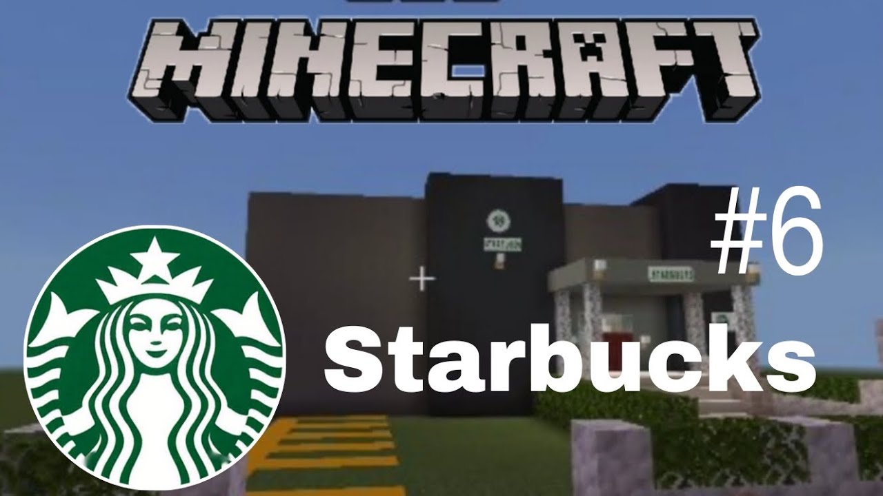 STARBUCKS Made in Minecraft With my Addon.|| RITESH BHANDARI#minecraft ...