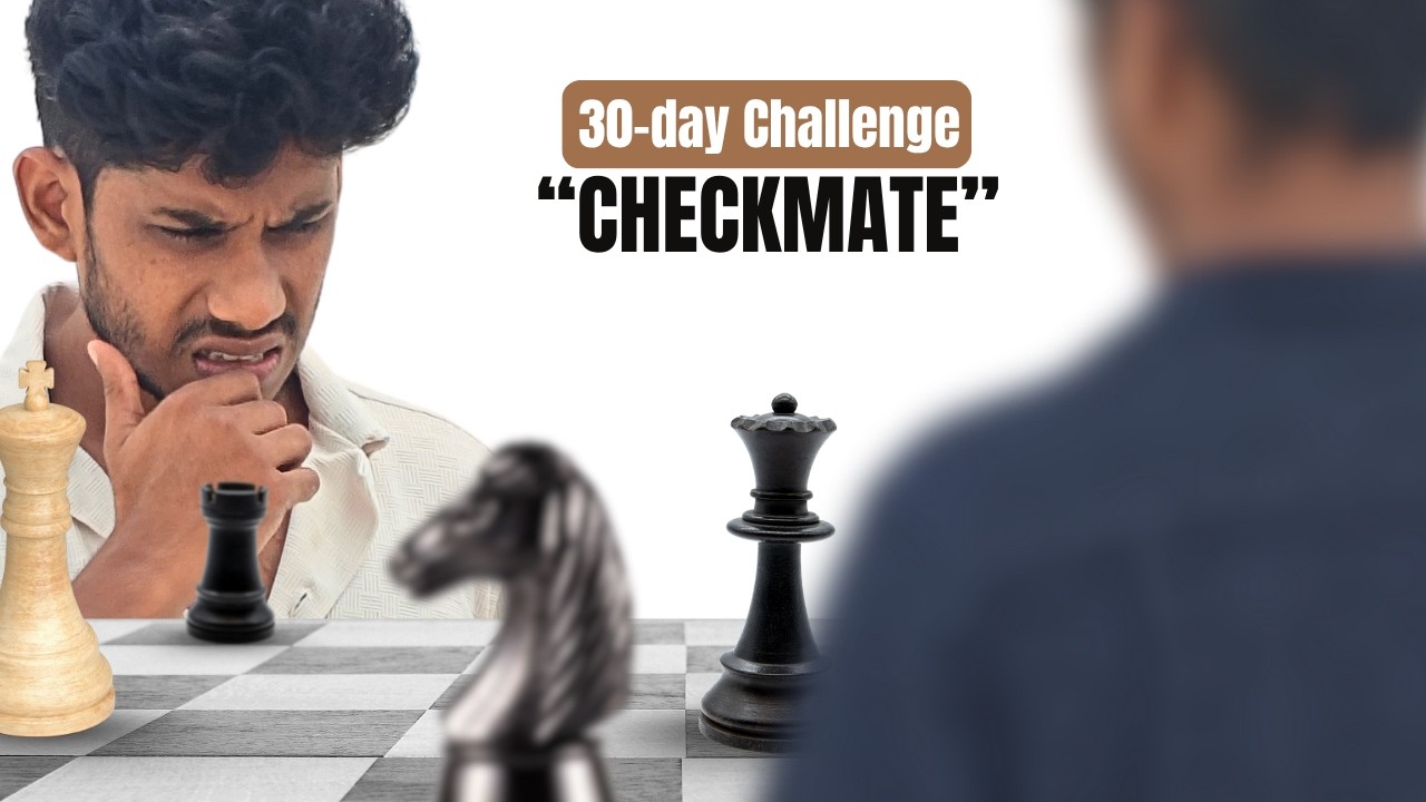 I Only Had 30 Days For a Chess CHALLENGE | Skill Deficiency - YouTube