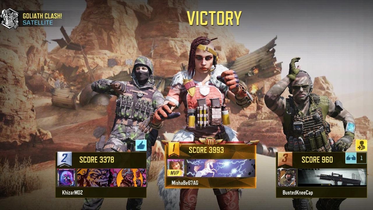 Goliath Clash cod mobile gameplay - YouTube