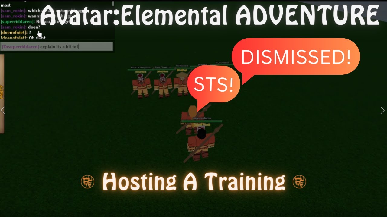 First time HOSTING A TRAINING in ELEMENTAL ADVENTURE - YouTube