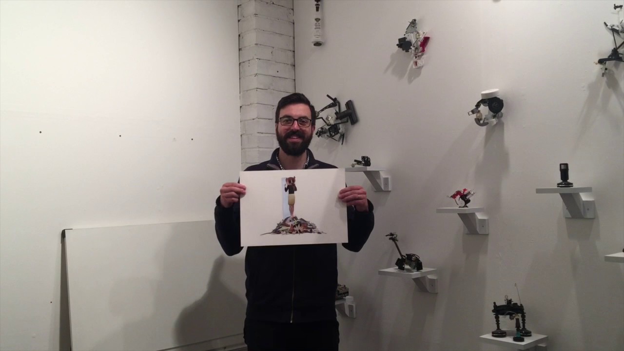 Artist Duncan McAfee Camberwell Arts Profile - YouTube
