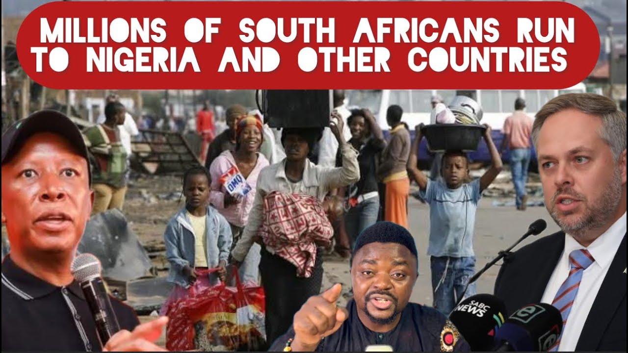 Millions Of South Africans Now Run To Nigeria And other Countries ...