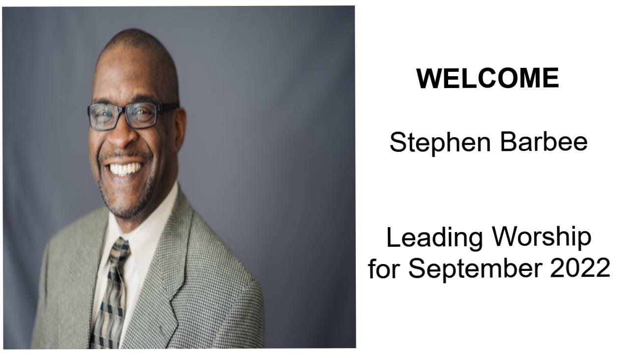 "Experiencing the Grace," by Reverend Stephen Barbee - YouTube