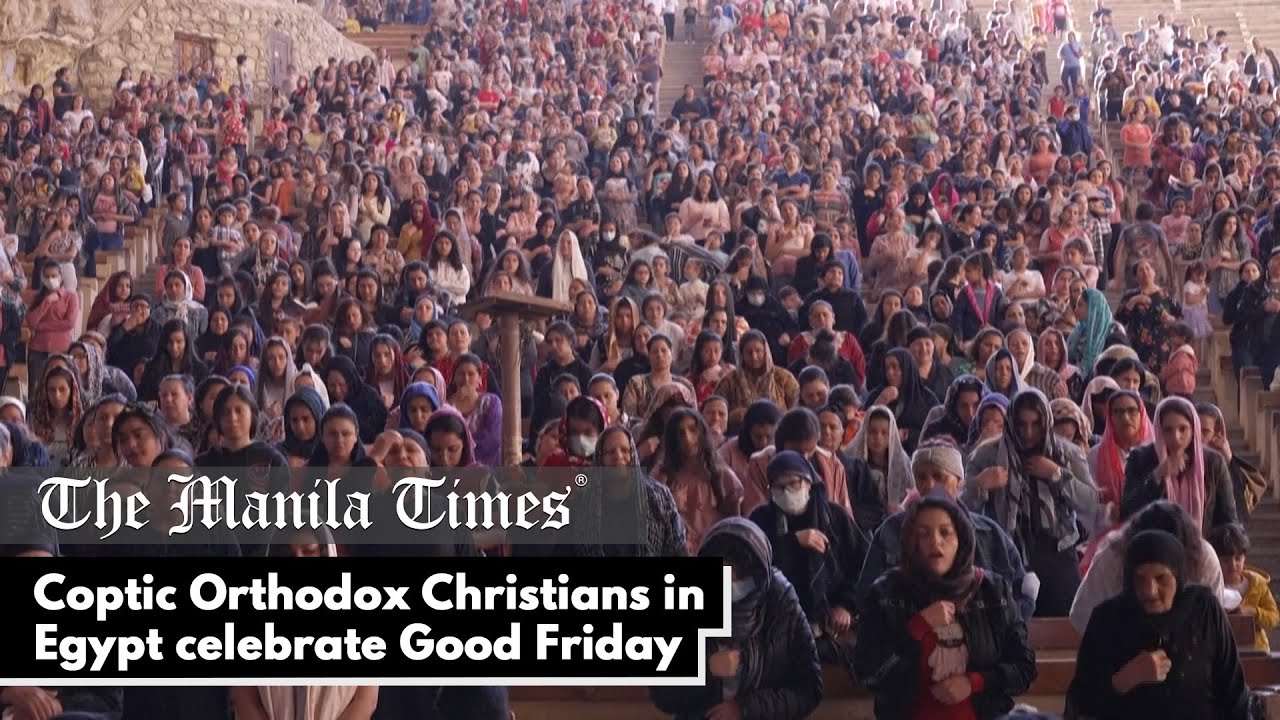Coptic Orthodox Christians in Egypt celebrate Good Friday - YouTube
