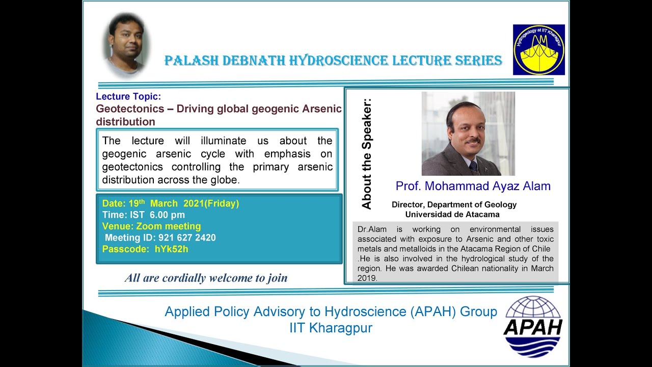Palash Debnath Hydroscience Lecture Series (Lecture - 4) - YouTube
