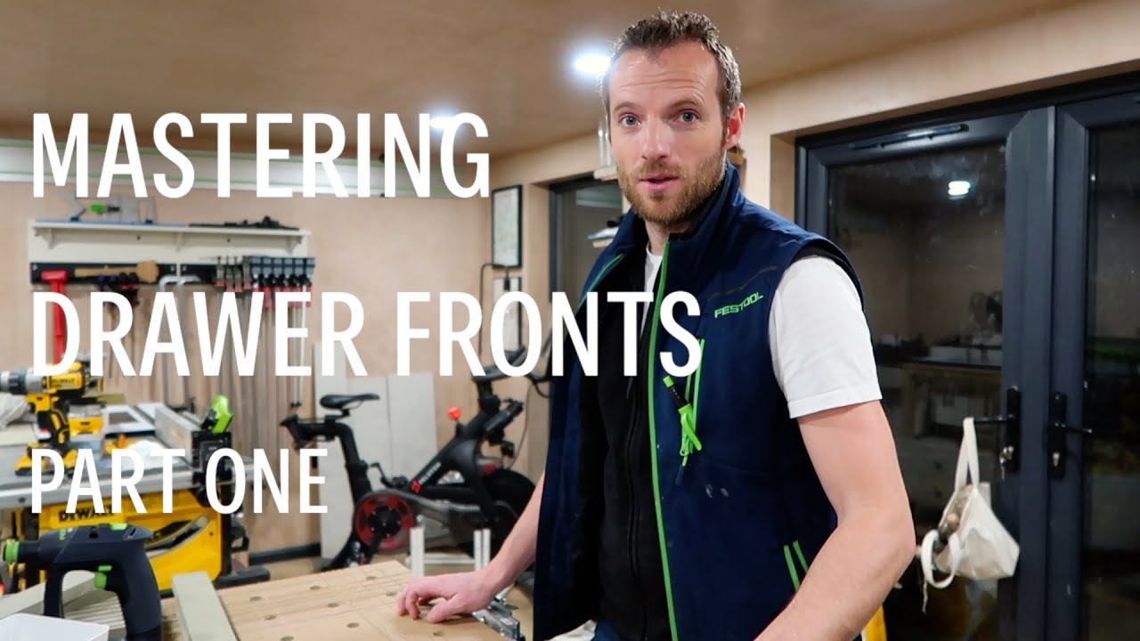 How to build Shaker Style Draw Fronts | Festool & Woodpeckers Tool ...