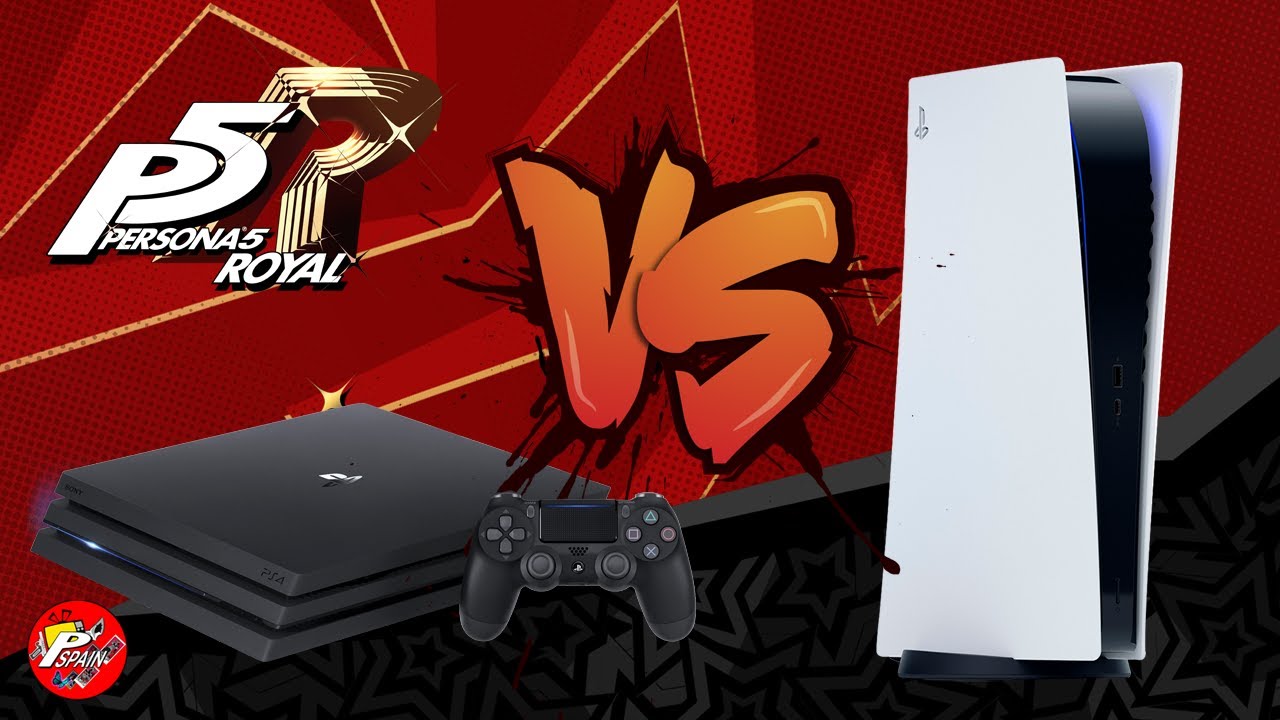 Comparativa - Persona 5 Royal Versión PS4 en PS4 Pro & PS5 - YouTube