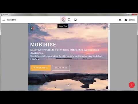 Mobirise Best Site Builder how to use Mobirise to build your website ...