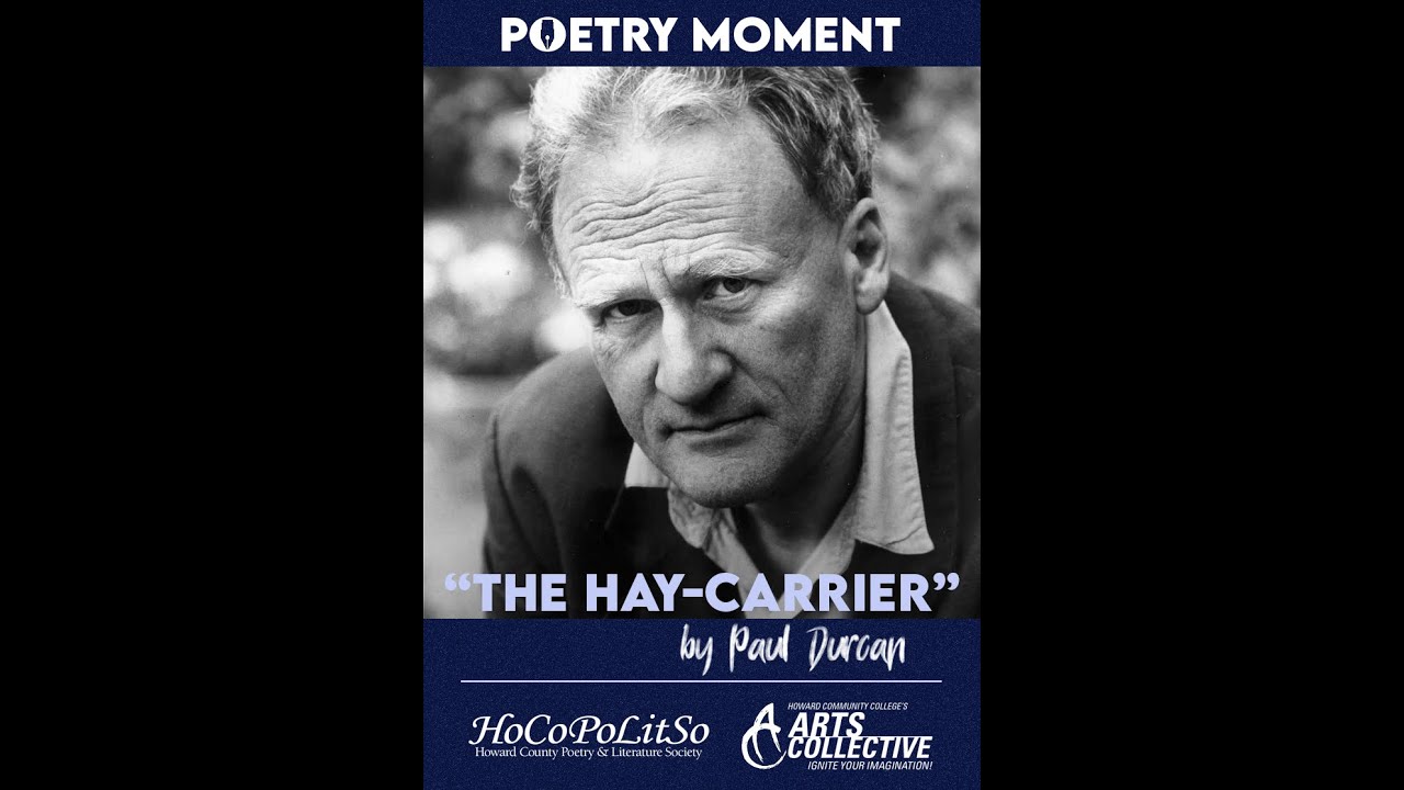 Paul Durcan's "Hay Carrier" Poetry Moment - YouTube