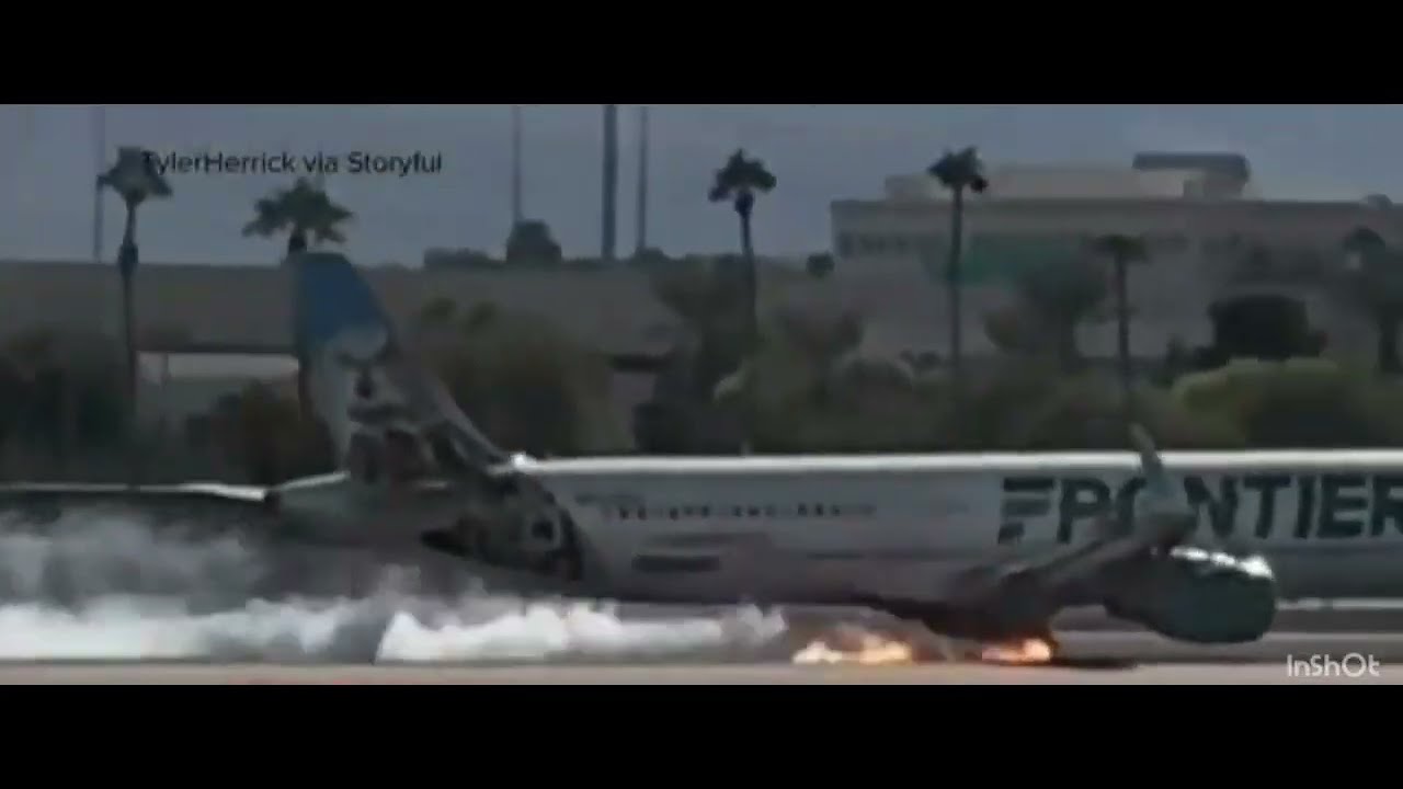 Frontier Airlines Flight 1326 - Footage - YouTube
