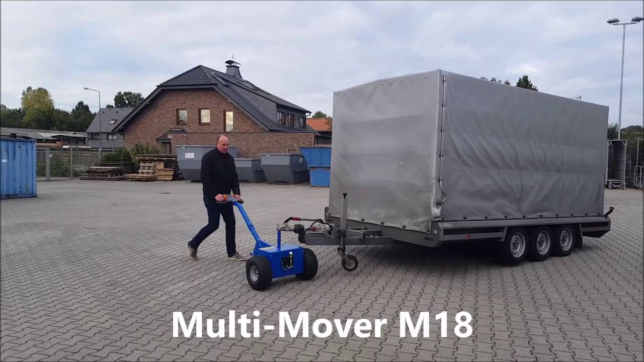 Electric hitch Multi Mover M18 - YouTube