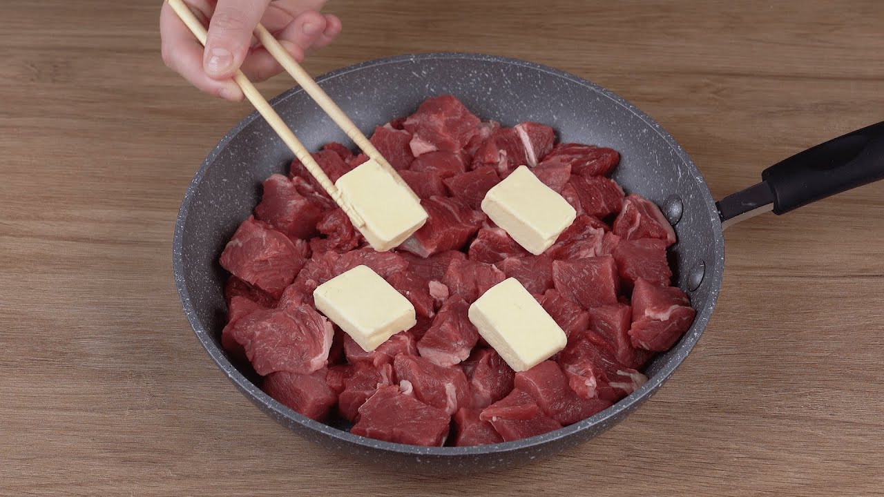 I learned this trick in a restaurant, the tastiest beef recipe I've ...