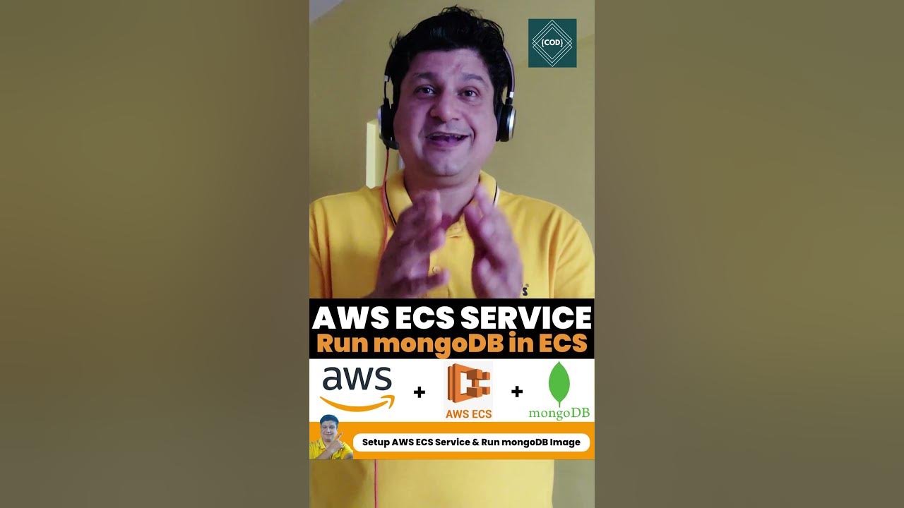 Run Mongodb In Aws Cloud Ecs Container Run Nosql Database In Elastic Container Service Youtube