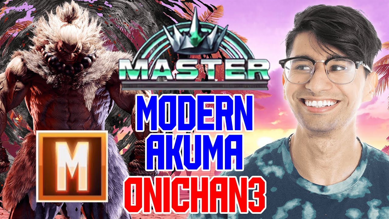 Modern Master Akuma (Onichan3) Plays A VERY Simple Gameplan! | Street ...