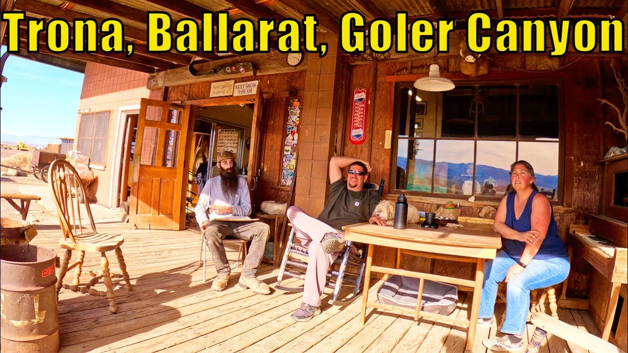 Desert Journey: Trona Pinnacles to Goler Canyon | Meeting Locals in ...