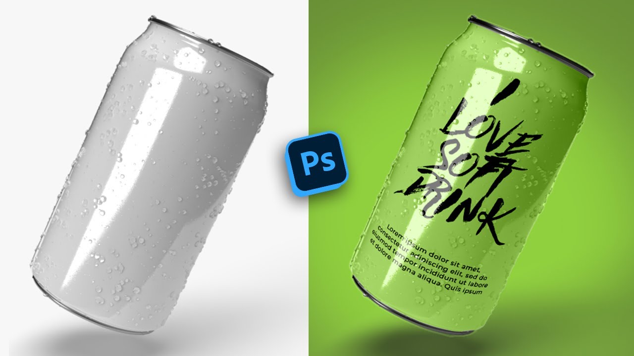 How to make a mockup design | photoshop tutorial - YouTube