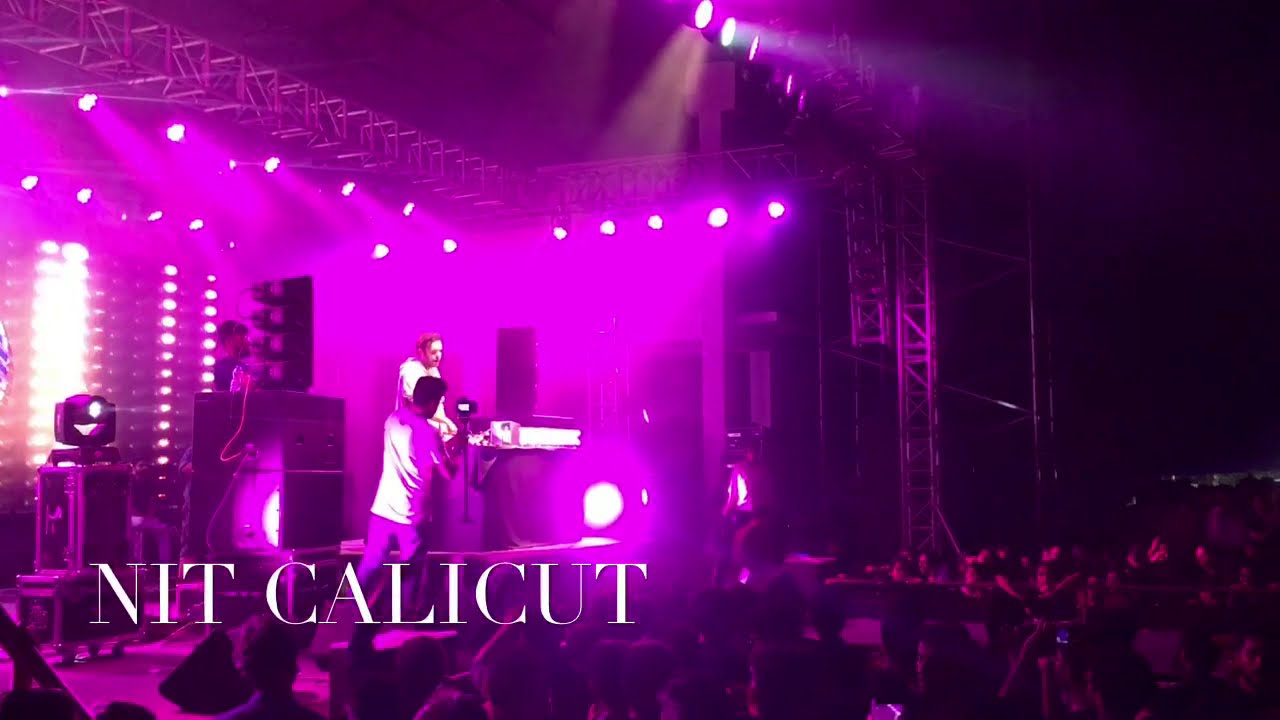 Nit calicut ragam 2018 nitc ragam 2k18| Nitc|Aron chupa|Sara santini ...