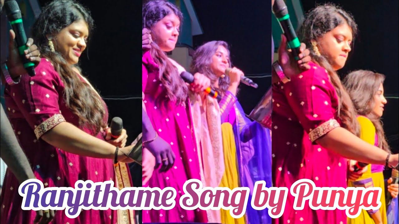 Ranjithame Song by Punya🔥| Ajay Krishna | Maanasi | Bharath |Super ...