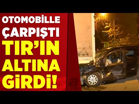 Kartal'da 3 aracın çarpıştığı kazada 2 kişi yaralandı | A Haber