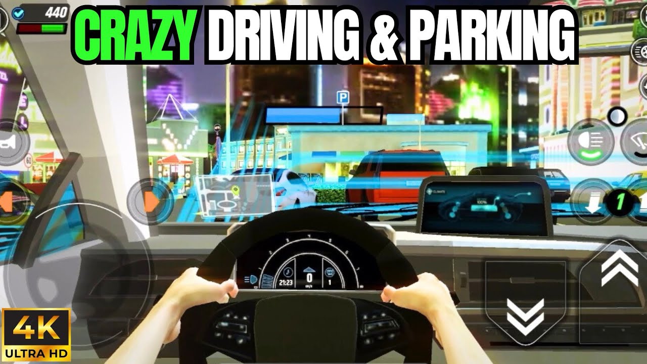 CRAZY DRIVING & PARKING !! IN LAS VEGAS 🎰 CAR.SIM DRIVING LESSON 9+10 ...