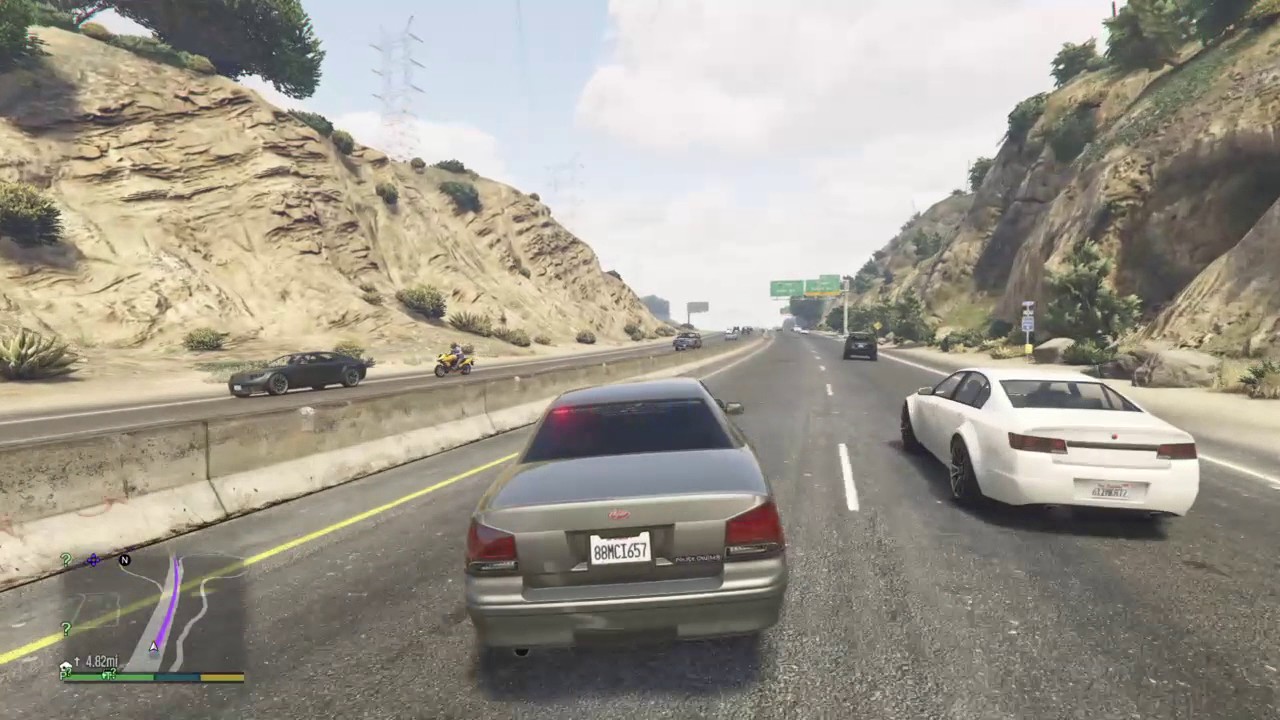 Gta 5 undercover police car - YouTube