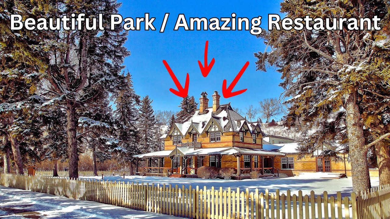 Bow Valley Ranche Winter Hike | Historic Calgary Alberta | Relaxing ...