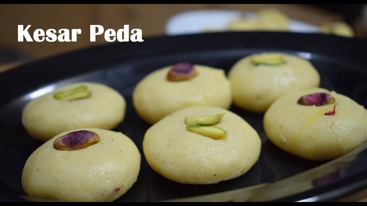 Peda recipe | Instant Kesar Peda Recipe | How to make kesar milk peda ...