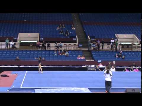Morgan Hoang Level 10 Floor Exercise 2014 Metroplex Challenge - YouTube