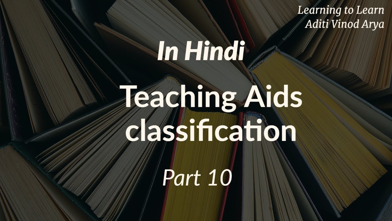 Teaching Aids classification II Target JRF/NET 2023 - YouTube
