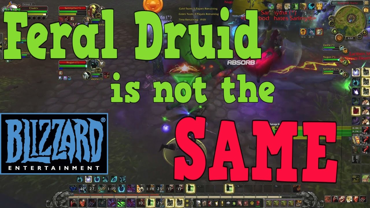 Feral Druid | Patch 7.1.5 Honor Talents | Claak - YouTube