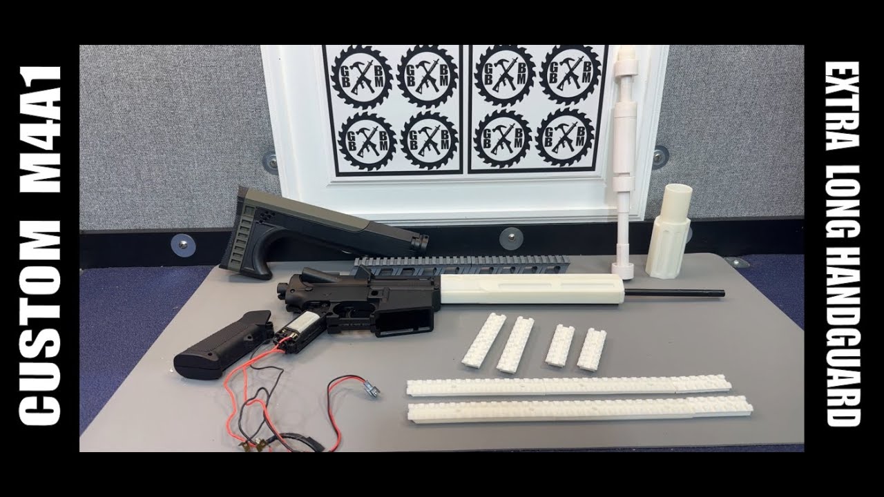 Build Plan - Custom Upgraded M4a1 with Extra Long Handguard and More ...