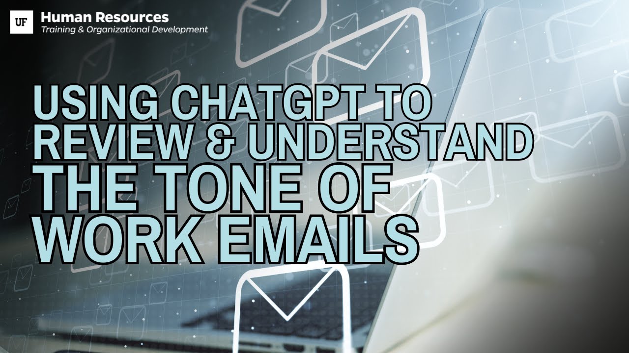 Using ChatGPT to Review and Understand the Tone of Work Email - YouTube
