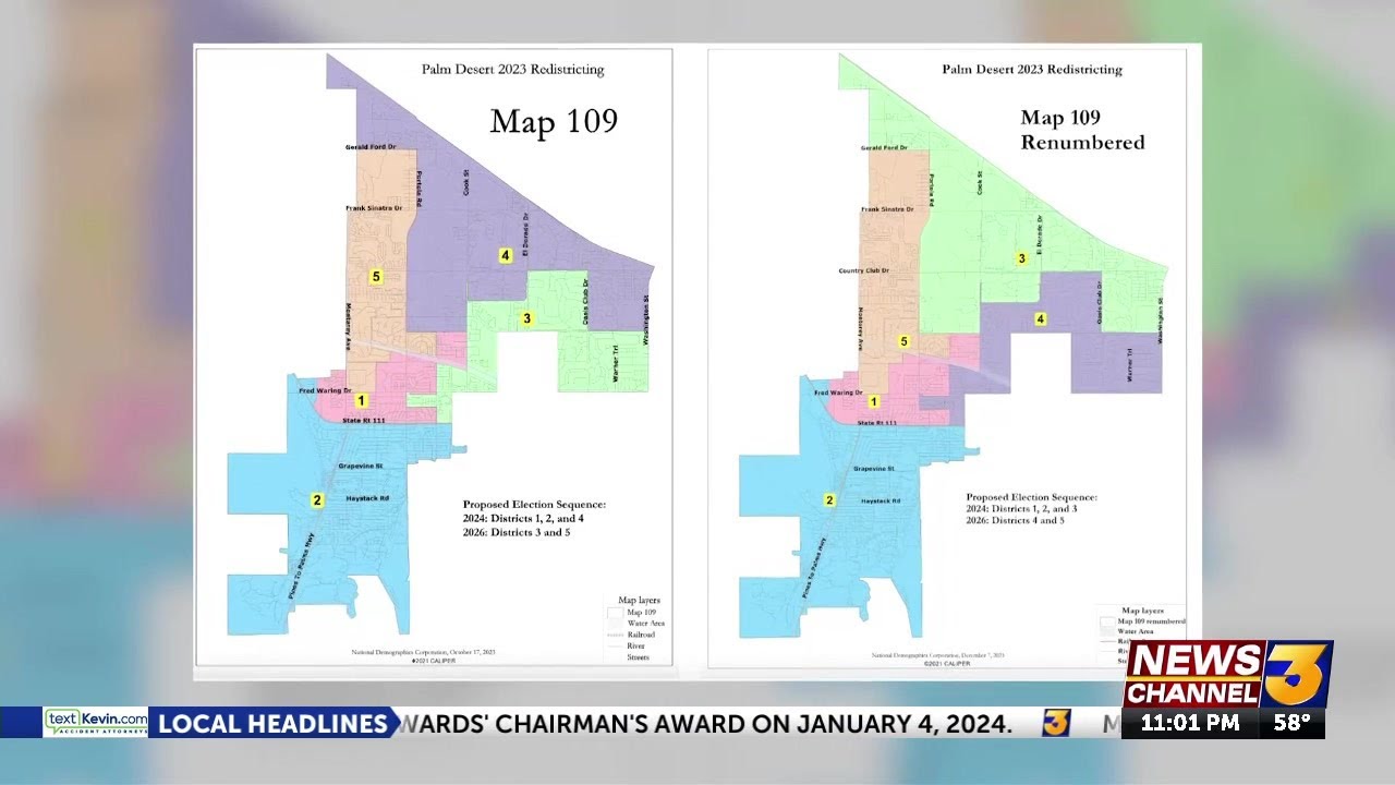 Palm Desert moves forward with proposed district map amid objections ...
