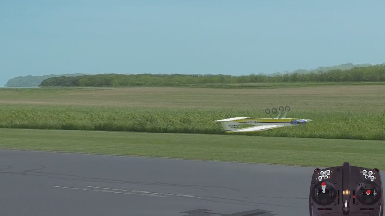 E-flite 60" Ultra Stick Capability Demo - YouTube