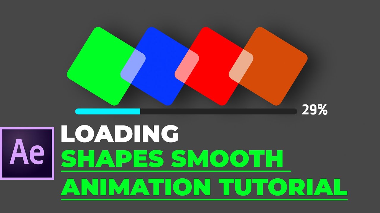After Effects - Animated Loading Icon Tutorial #1 - YouTube