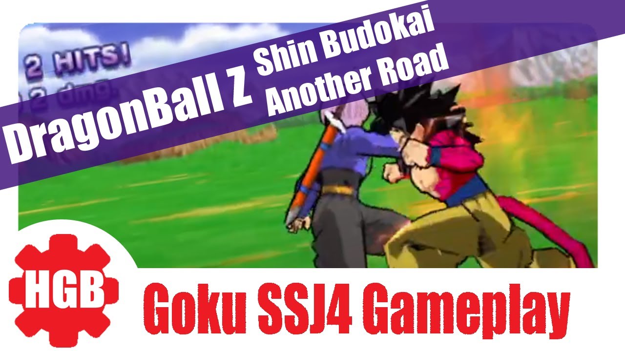 Dragon Ball Z: Shin Budokai - Another Road | PSP | Goku SSJ4 | # ...