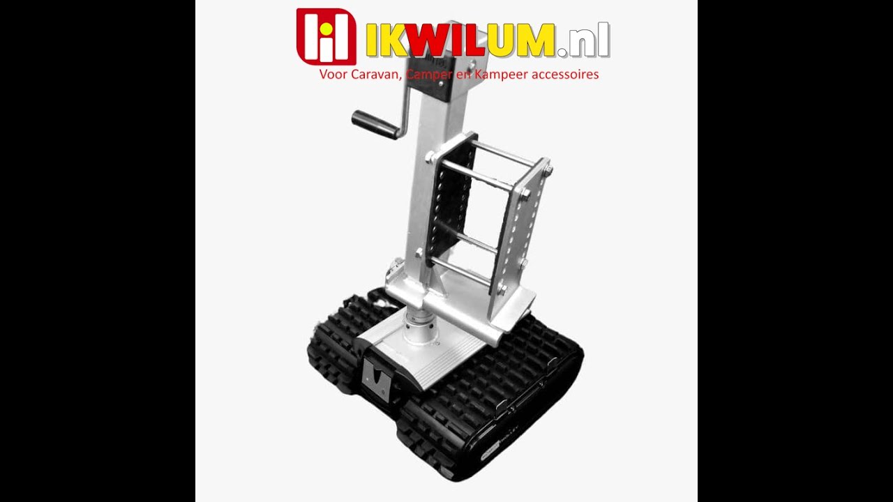 Robot Trolley hoge hef beugel montage - YouTube