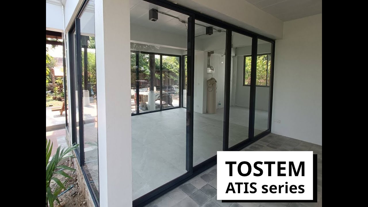 ประตูหน้าต่าง TOSTEM ATIS series เป็นยังไง | 063-720-5750 - YouTube