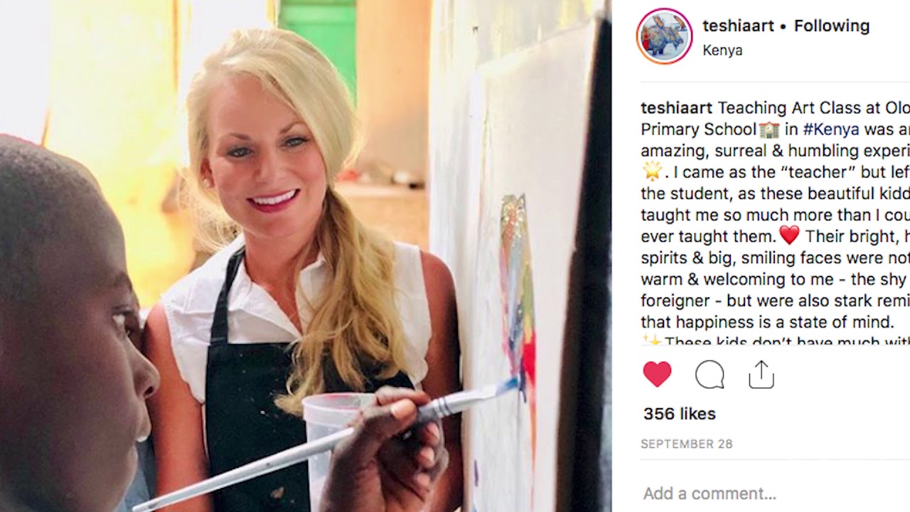 Park City Fine Art Unveils Teshia's African Safari Collection - YouTube