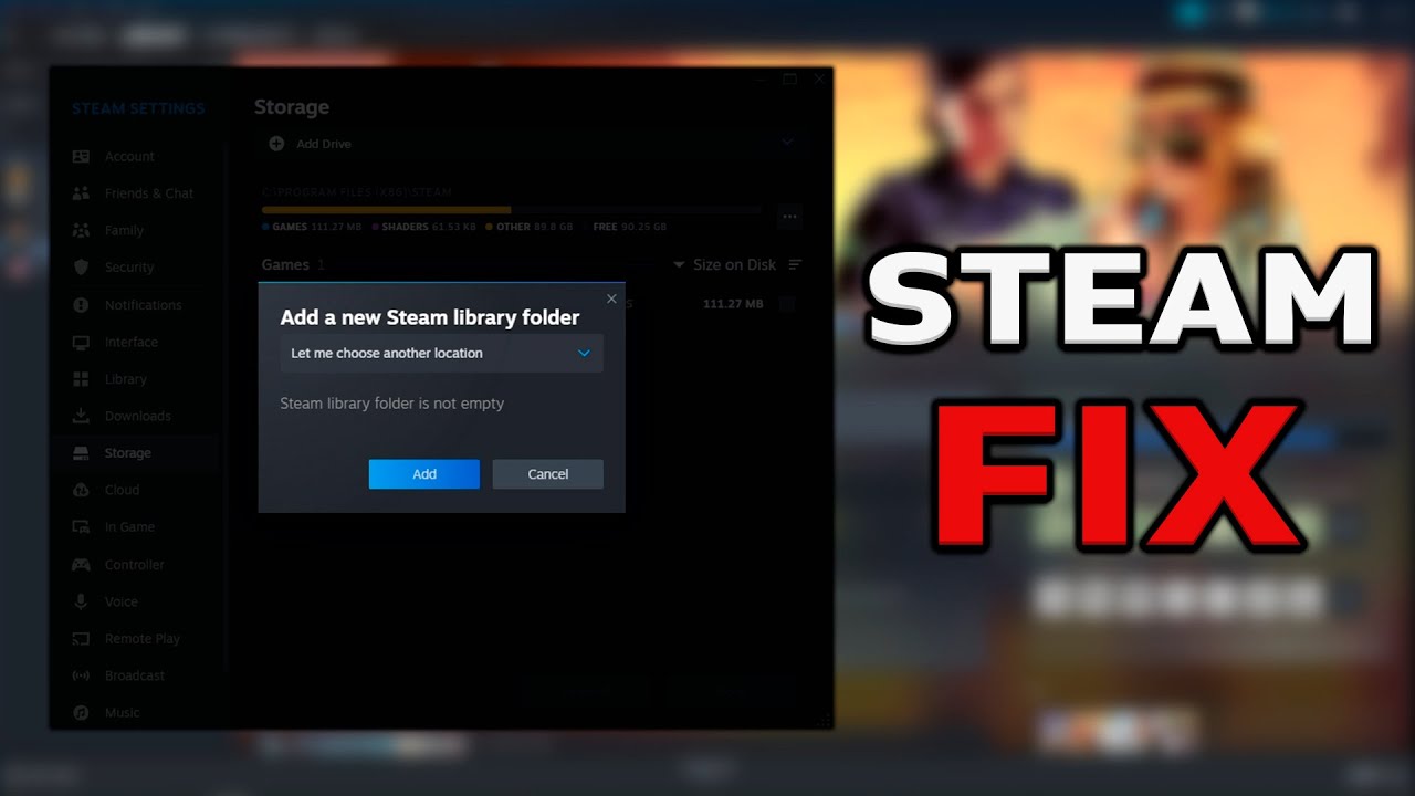 Steam library is not empty - FIX - YouTube
