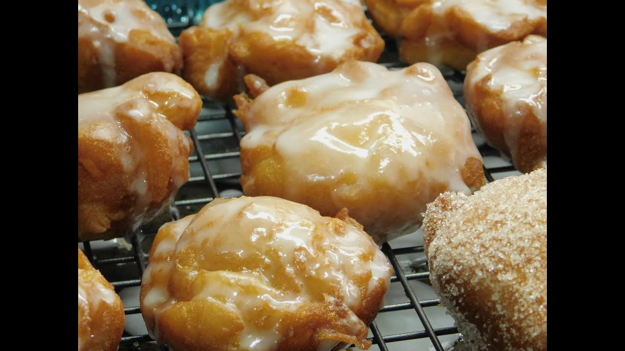 Homemade Apple Donuts | doughnut recipes | Aussie girl can cook - YouTube