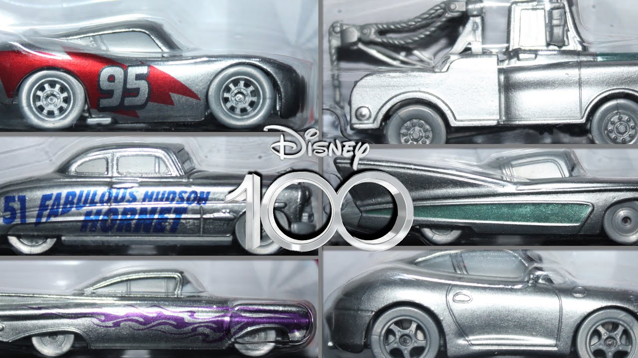 Mattel Disney Cars 100th Anniversary Special McQueen Mater Fabulous ...