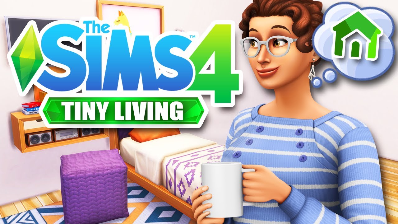 Complete TINY LIVING Showcase of EVERY Item! | The Sims 4 Stuff Pack ...