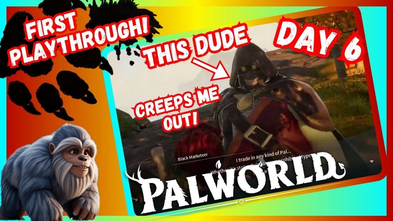 This Dude Creeps Me Out! Polar Squatch Plays Palworld! Day 6 - YouTube