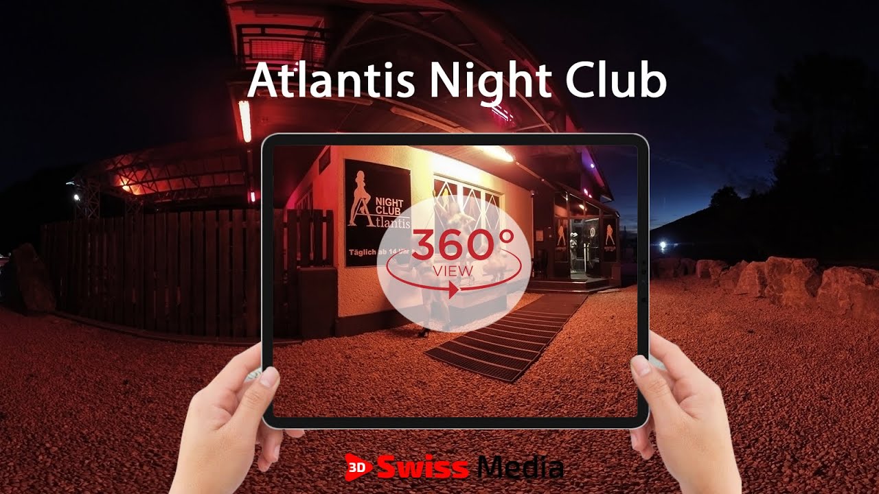 Atlantis Night Club - 360 Virtual Tour Services - YouTube
