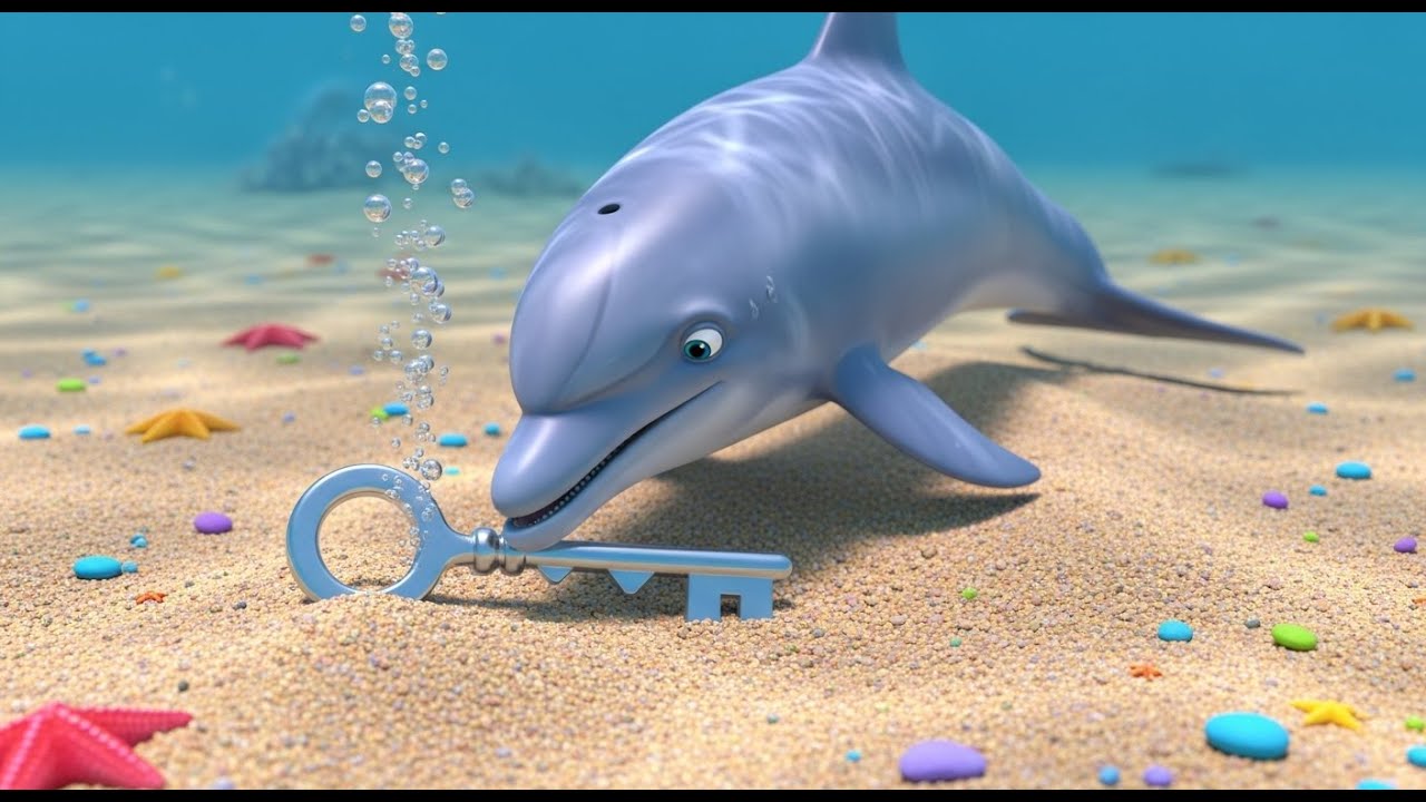 The Dolphin Who Collected Keys | Magical Nursery Rhyme Adventure for ...