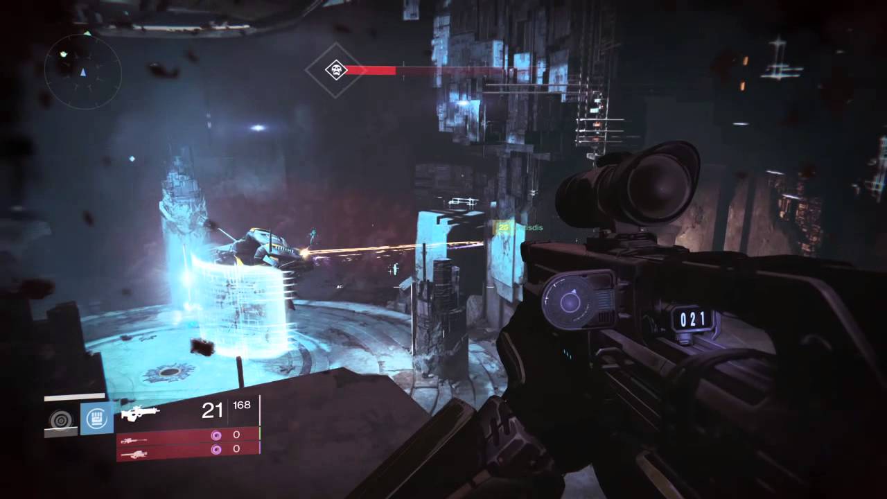 Destiny Nexus Mind Boss Battle - YouTube